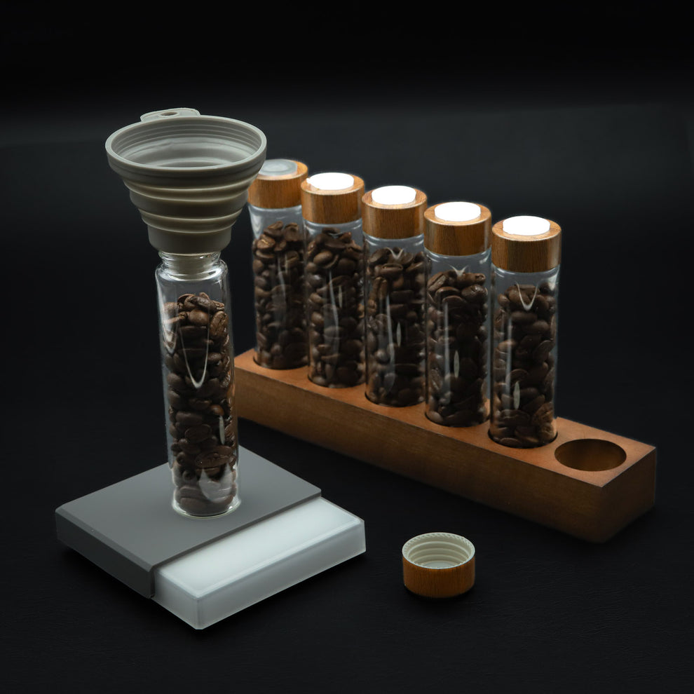 Single Dose Coffee Bean Storage Cellar with One-Way Exhaust Valve ...