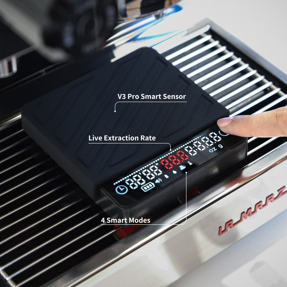 Barista Coffee Scale V3 Pro - Live Extraction Rate - USB-C Rechargeable ...